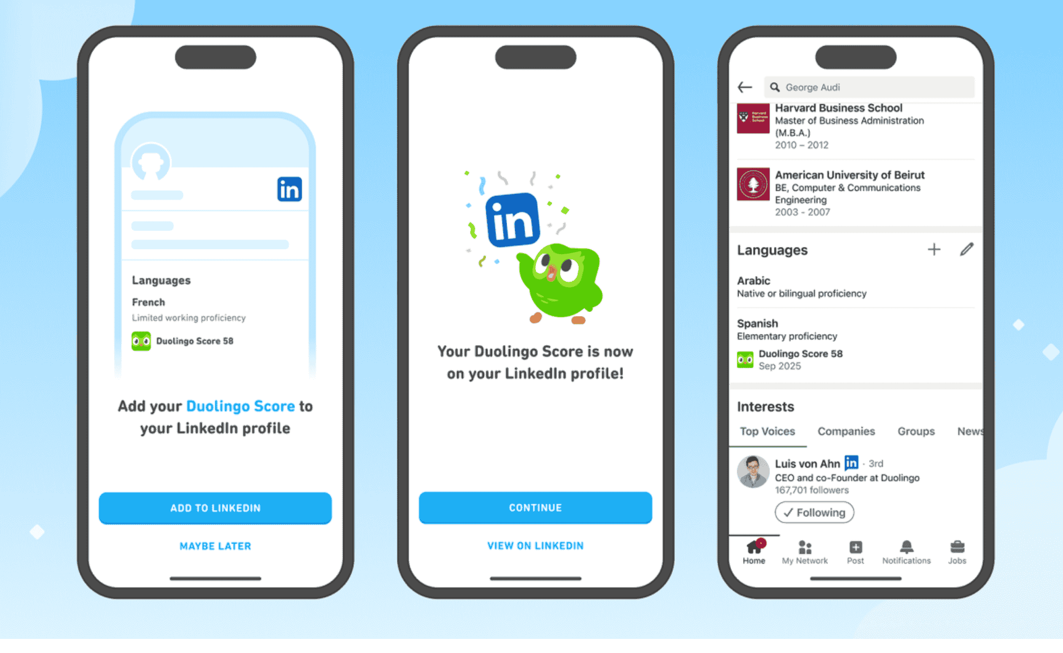 How to Add Duolingo Score to LinkedIn (January 2026) » Lingoly.io